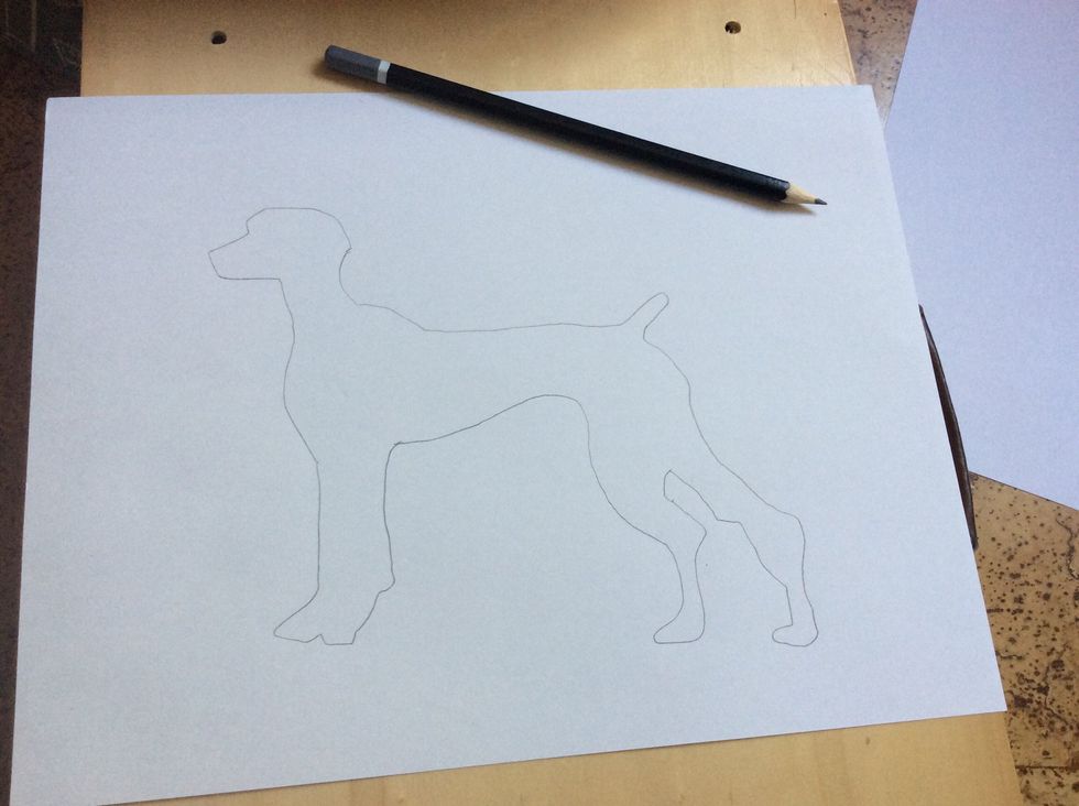 How to draw a german shorthair pointer - B+C Guides