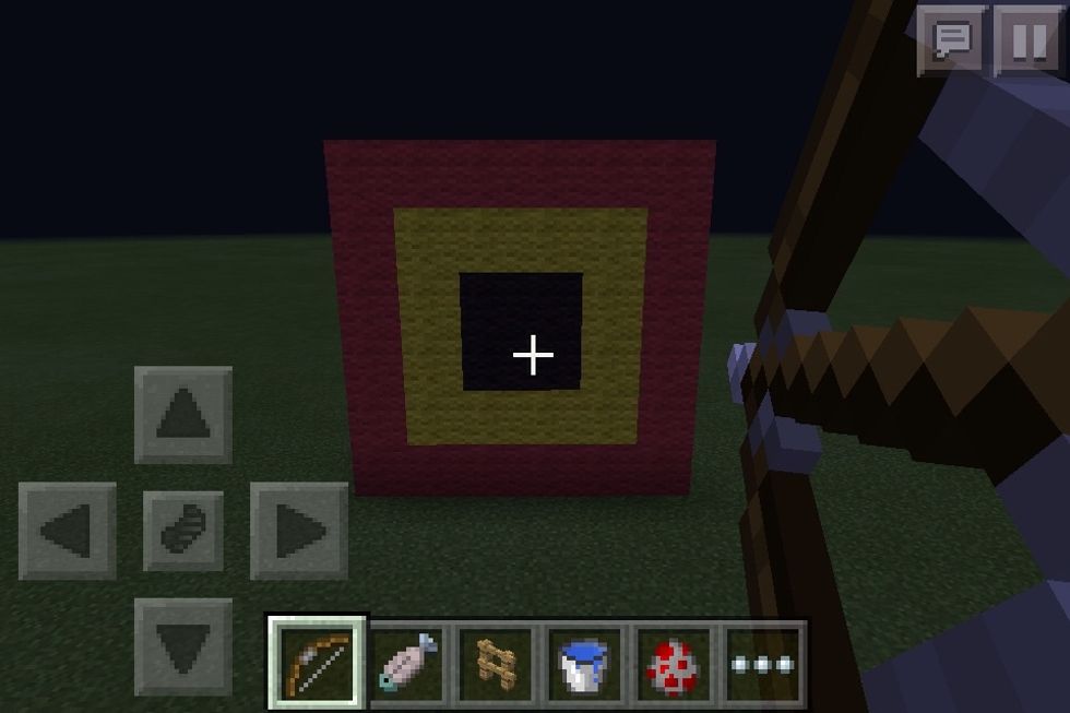 How to make a minecraft target - B+C Guides