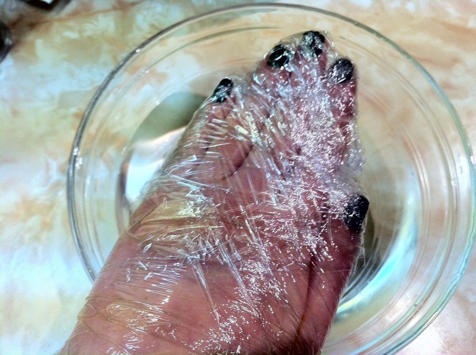 How to make a hot olive oil hand treatment - B+C Guides