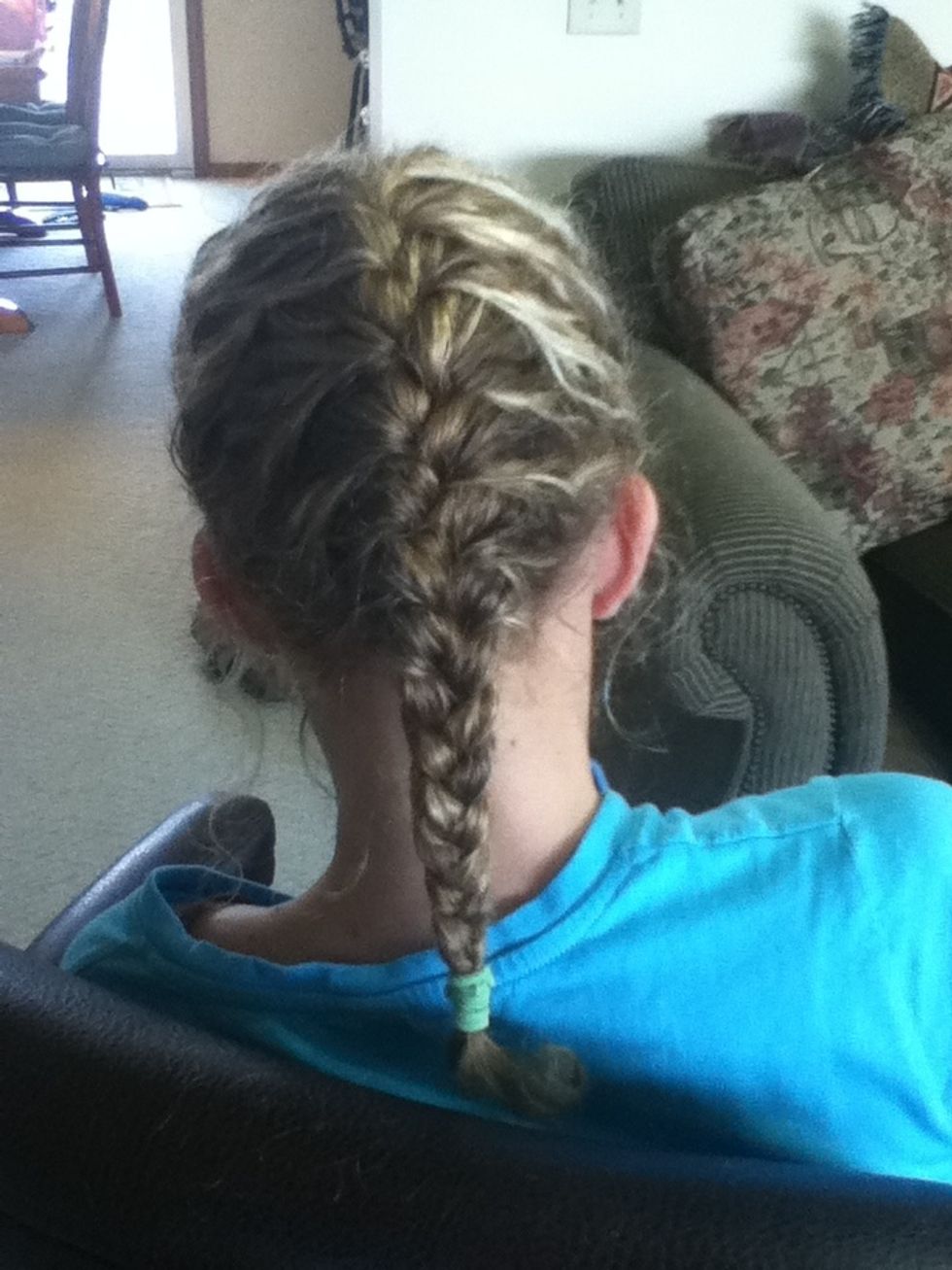 How to french braid curly hair - B+C Guides