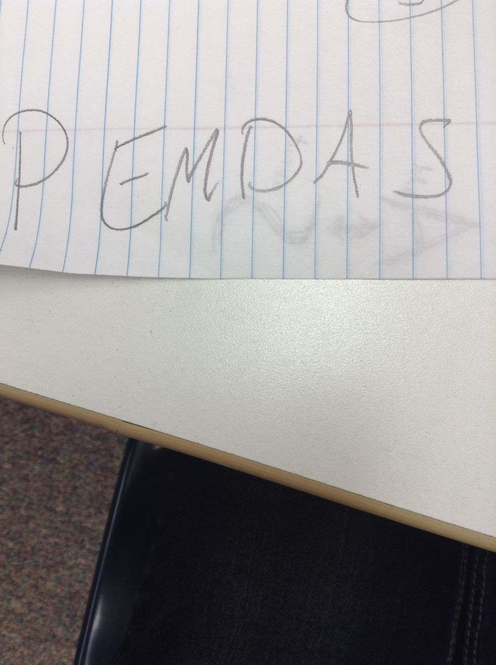 How to use pemdas - B+C Guides