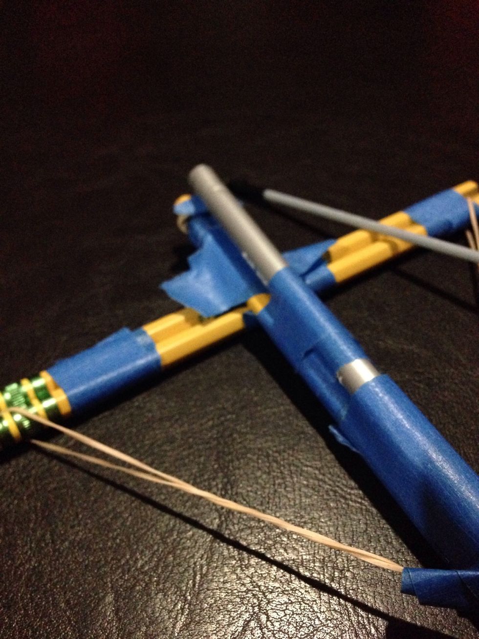How to make a rubber band crossbow - B+C Guides