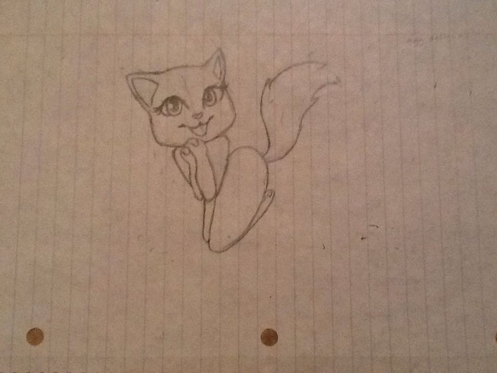 How to draw talking angela - B+C Guides