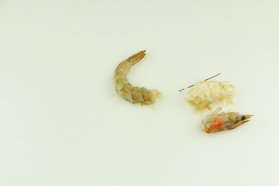 How to peel and de-vein whole shrimp - B+C Guides