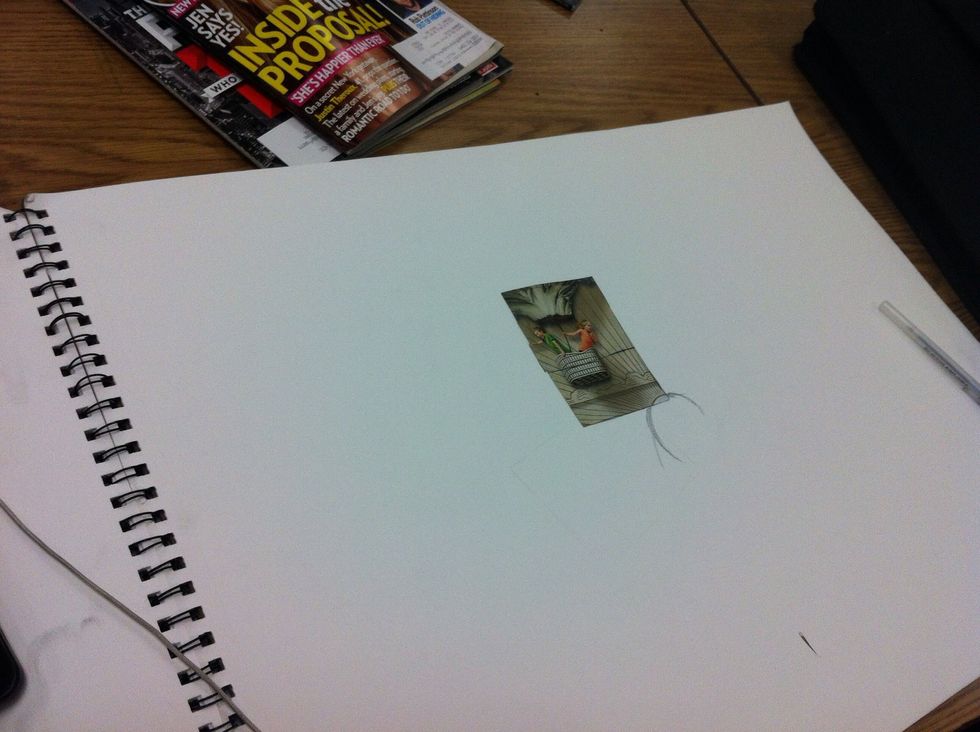 How to use a magazine image to create a new drawing - B+C Guides