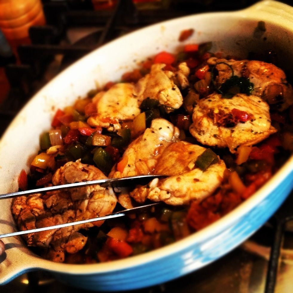 How to make chicken calabrese - B+C Guides