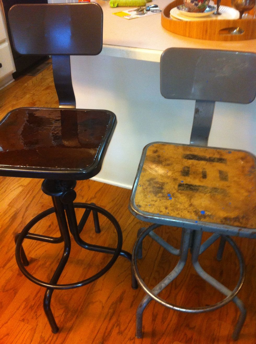 How to upcycle a science lab stool - B+C Guides