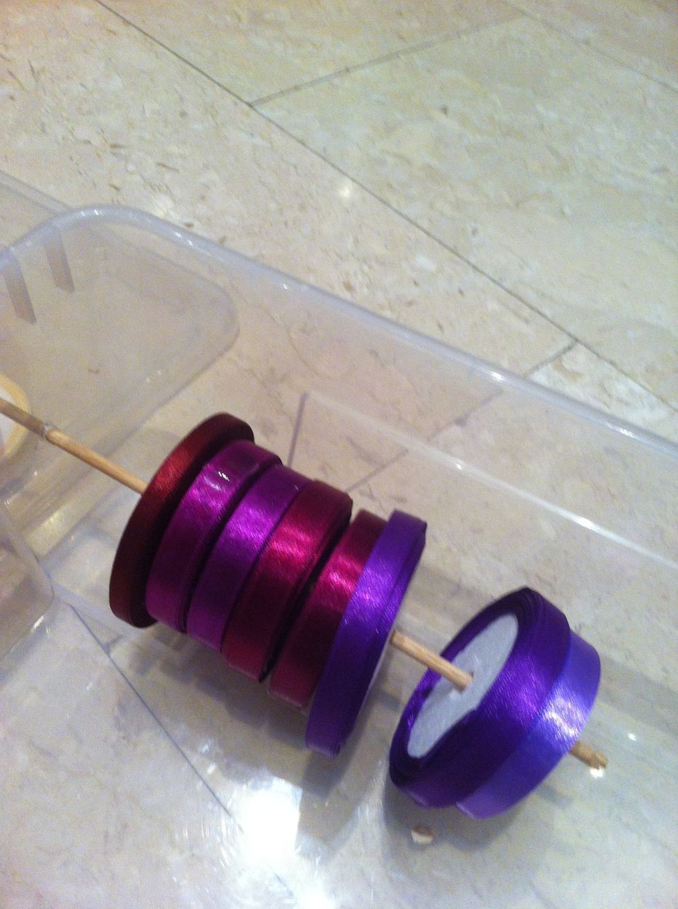 How to organize ribbon box - B+C Guides