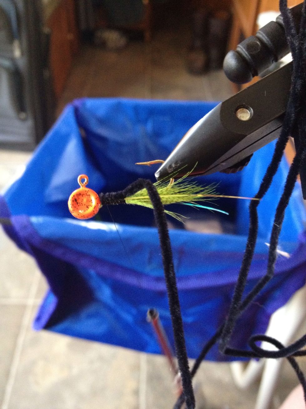 How to make a crappie fishing jig - B+C Guides