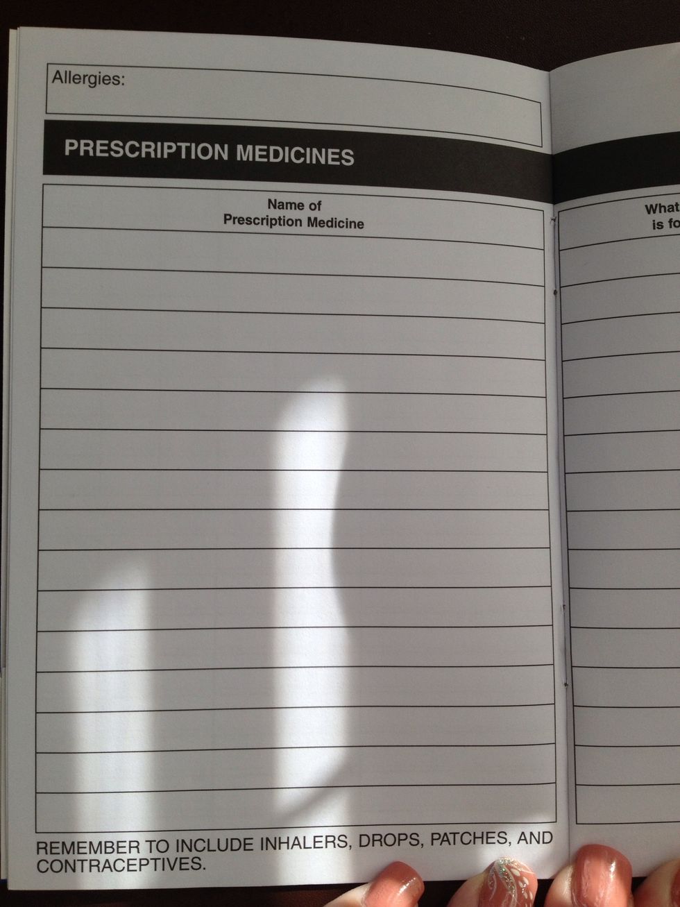 How to create a log of your health and pharmacy needs - B+C Guides