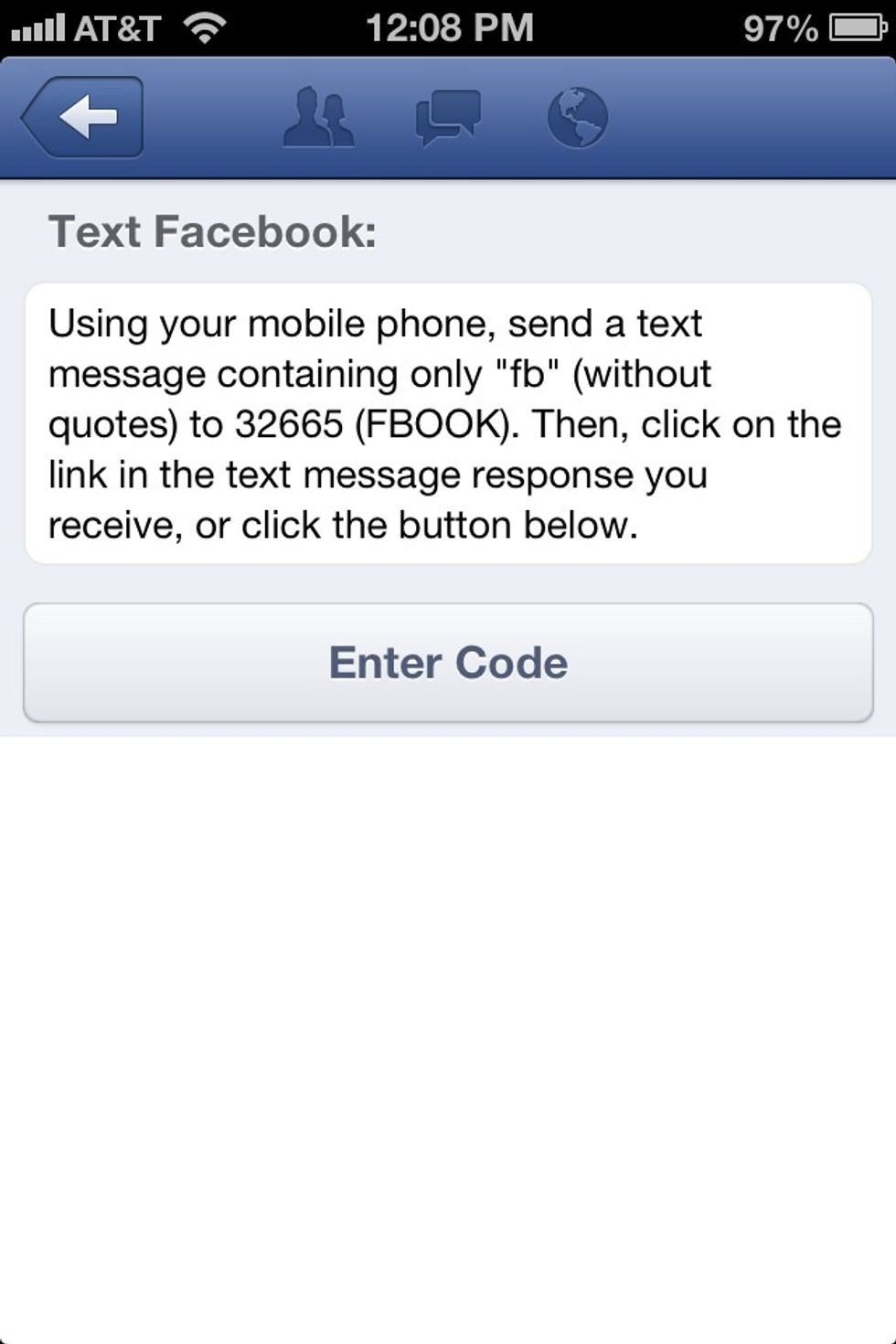How to receive facebook notifications and post via sms - B+C Guides
