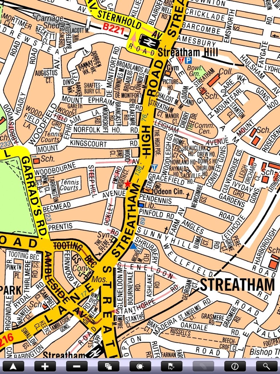 How to kol streatham odeon to streatham hill stn - B+C Guides