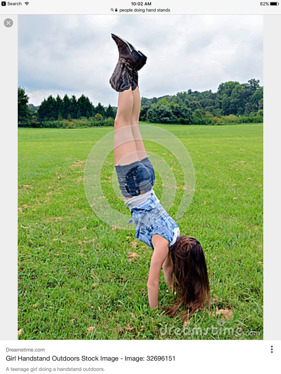 How to do a hand stand - B+C Guides