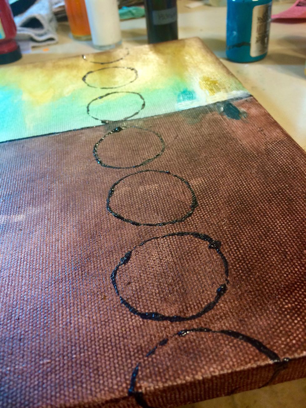 How to paint a 12 x 12 canvas - B+C Guides