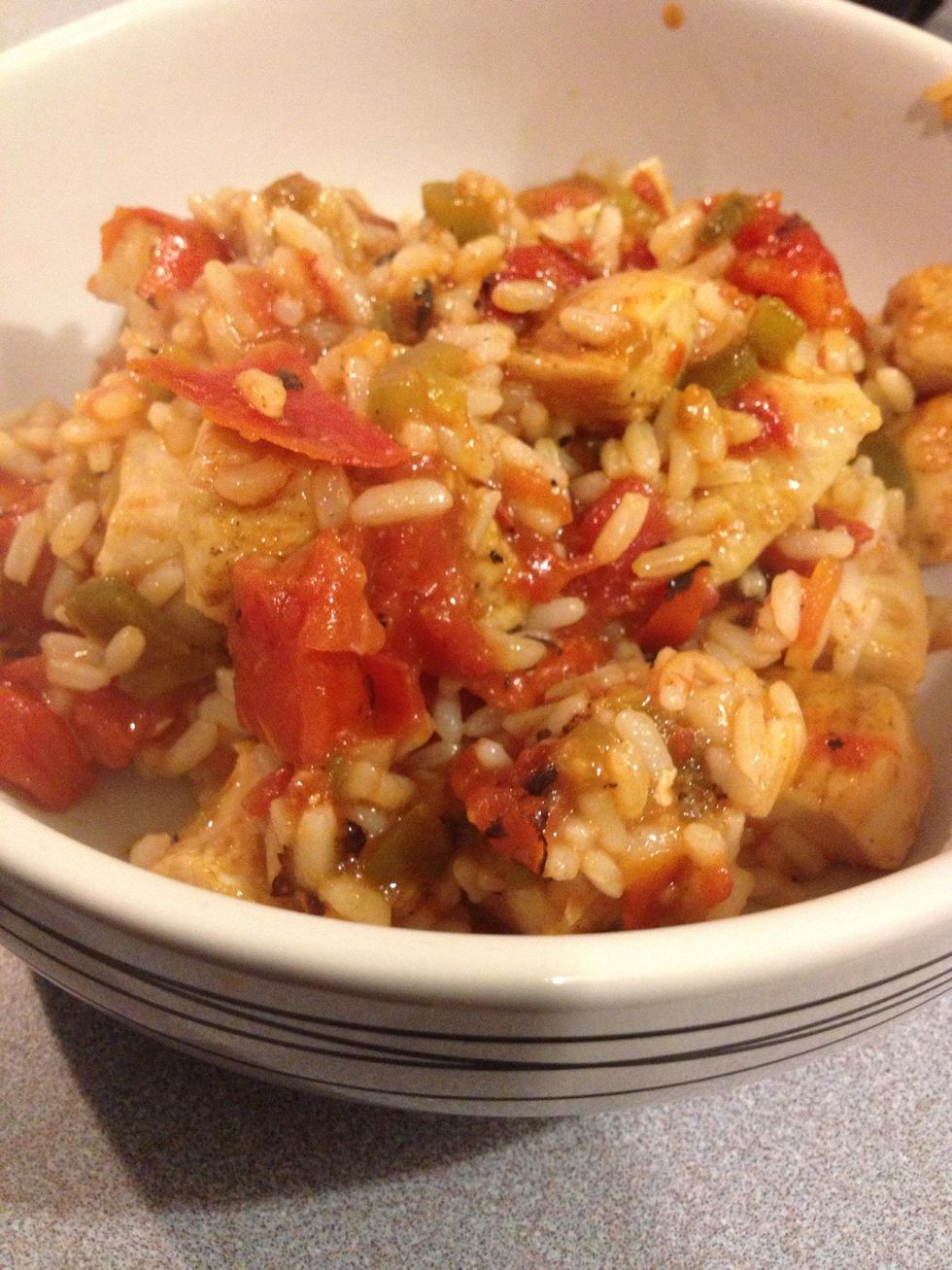 How to cook spicy chicken and rice - B+C Guides