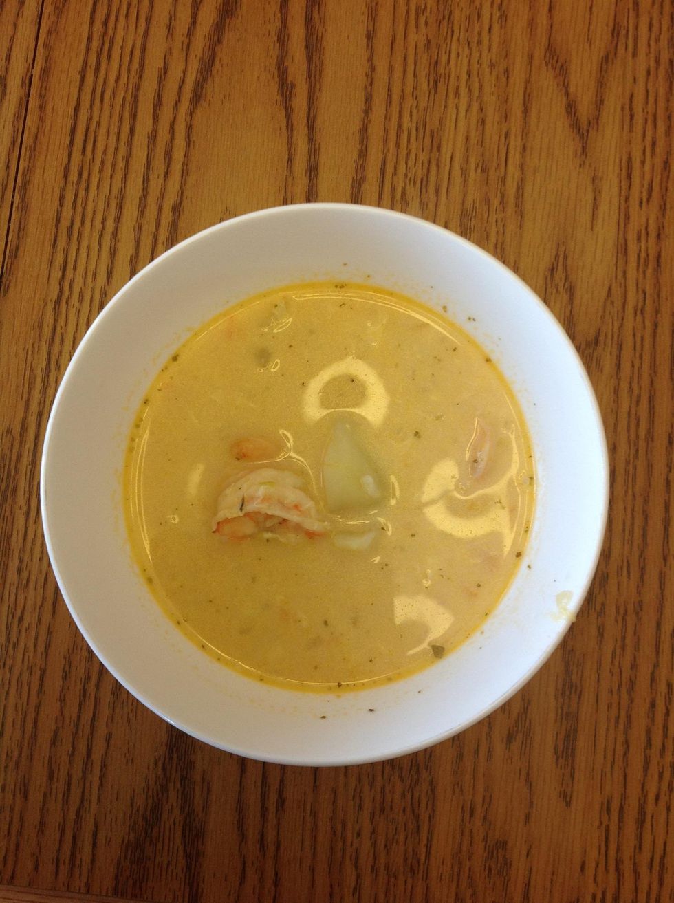 How to make peruvian chupe de camarones (shrimp soup) - B+C Guides