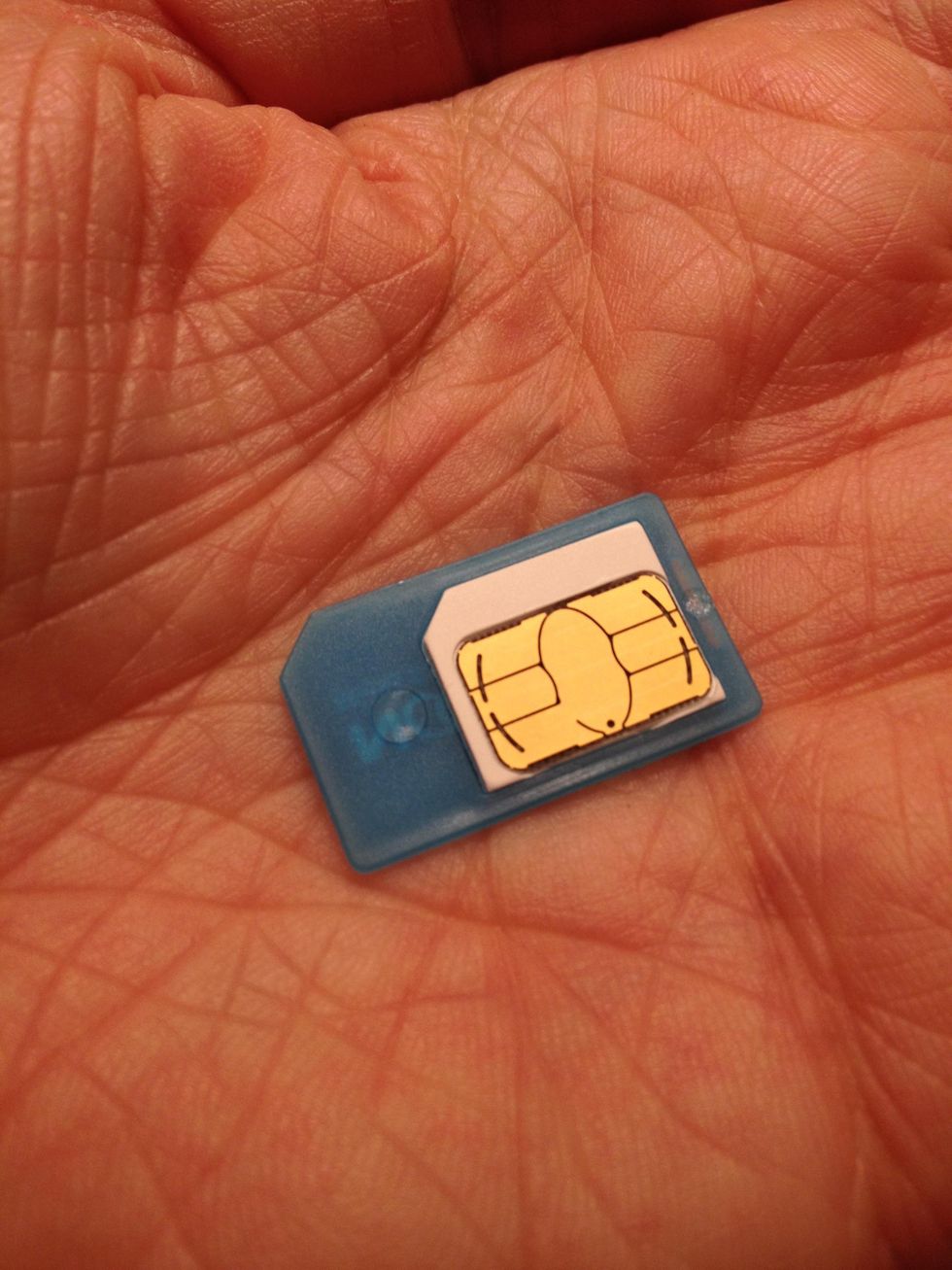 How to convert a micro sim card to a regular sized sim - B+C Guides