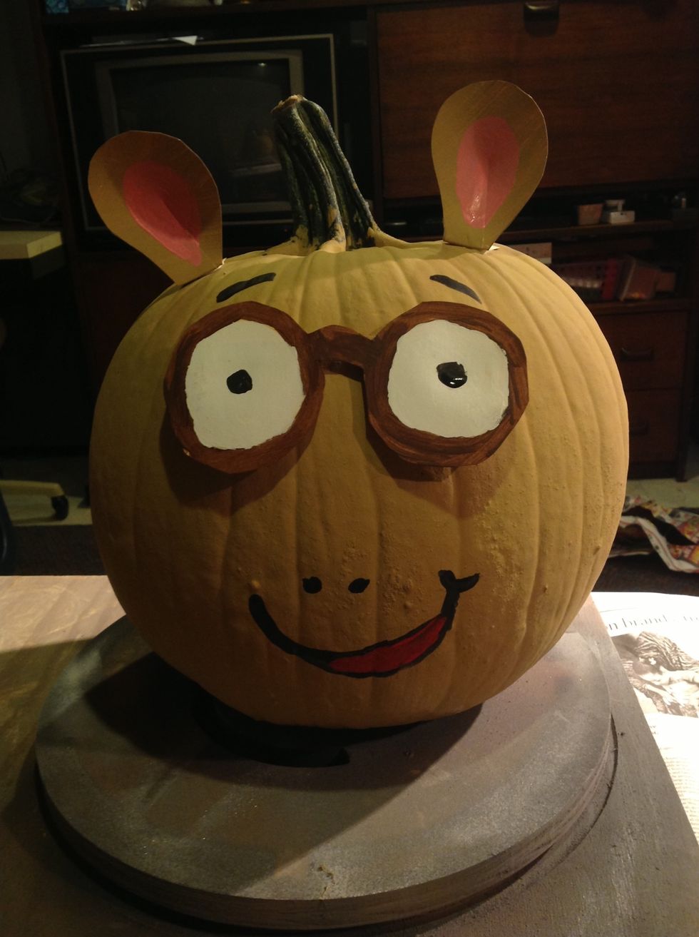 How to Make an Arthur Pumpkin - B+C Guides