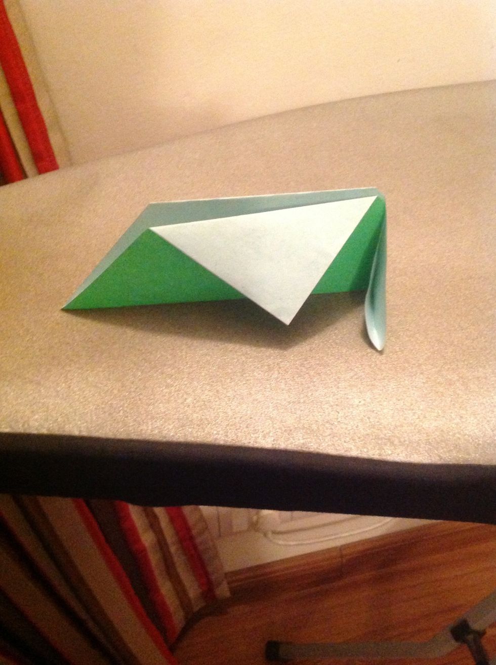 How to make a standing inner out origami envelope - B+C Guides