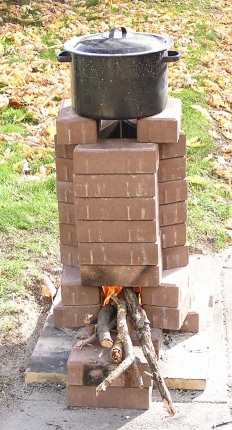 Home Made Rocket Stoves