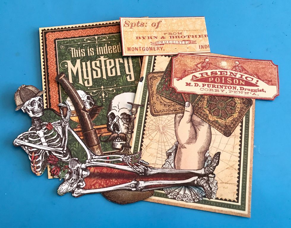 How to create a set of whodunnit? clue envelopes - B+C Guides