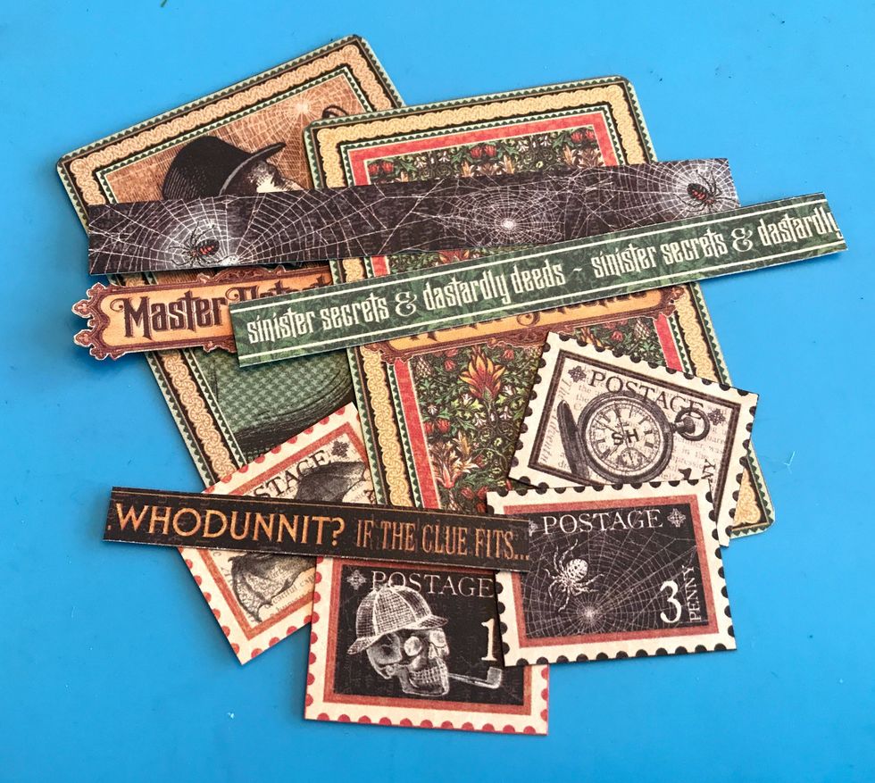 How to create a set of whodunnit? clue envelopes - B+C Guides