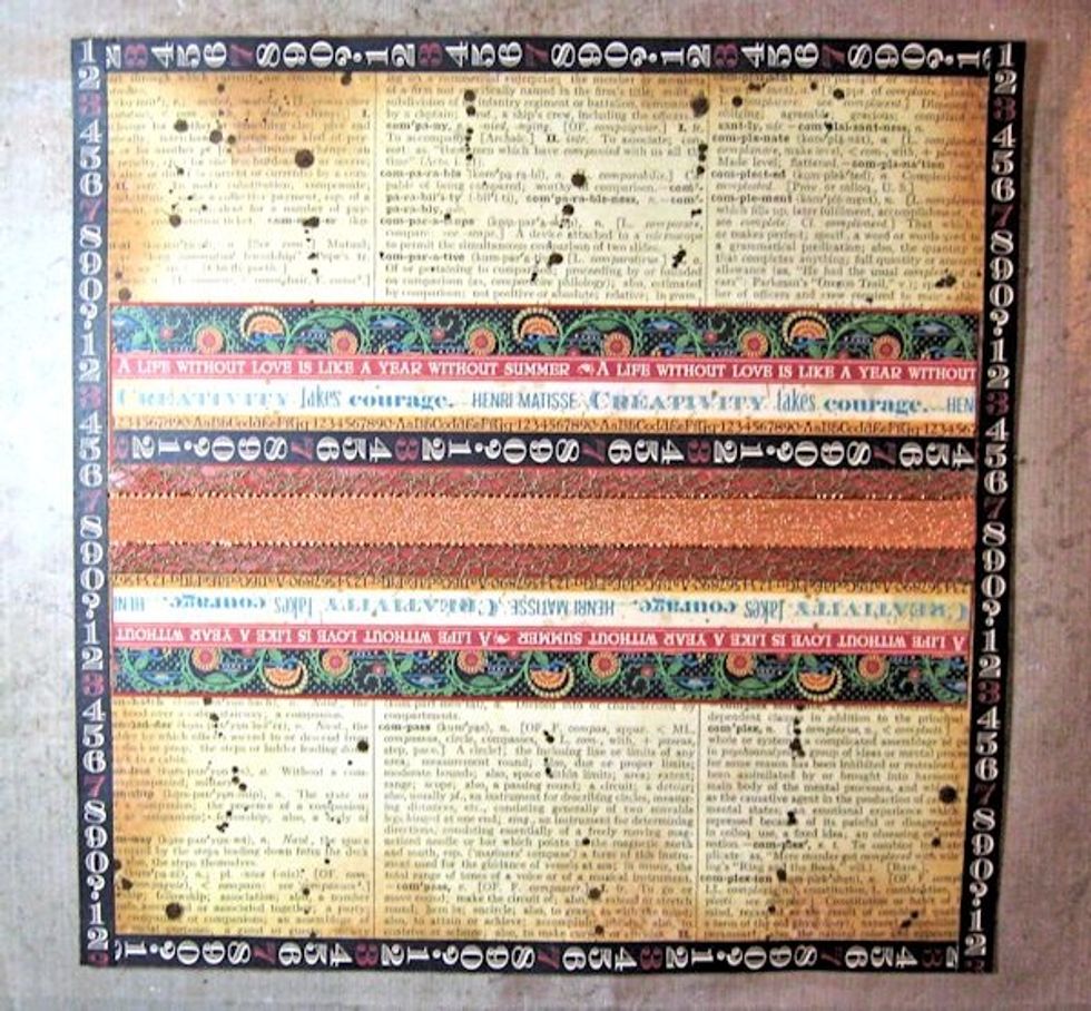 How to create a graphic 45 typography mixed media layout - B+C Guides