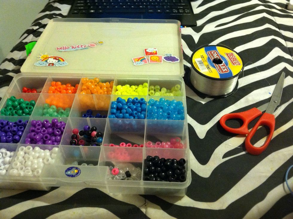 How to make a kandi pacman ghost 👻 - B+C Guides