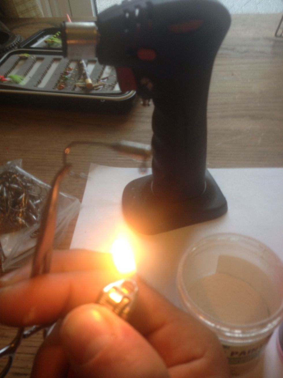 How to powder coat paint fishing jigs - B+C Guides