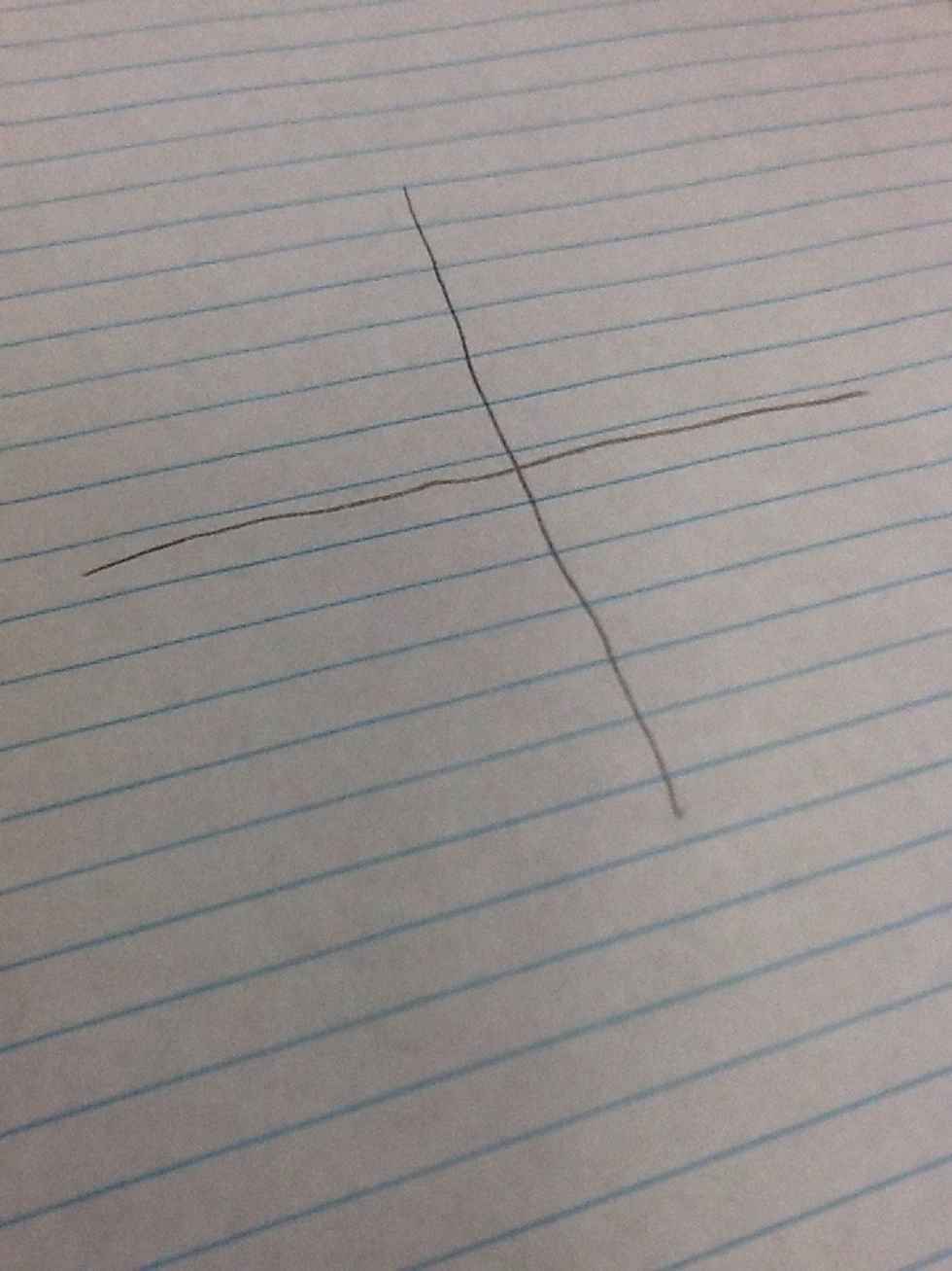 How to to draw a plus sign - B+C Guides