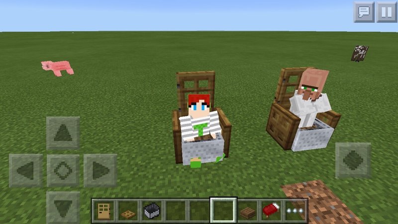 How To Make A Chair In Minecraft Custom Chair Build For Your Minecraft
