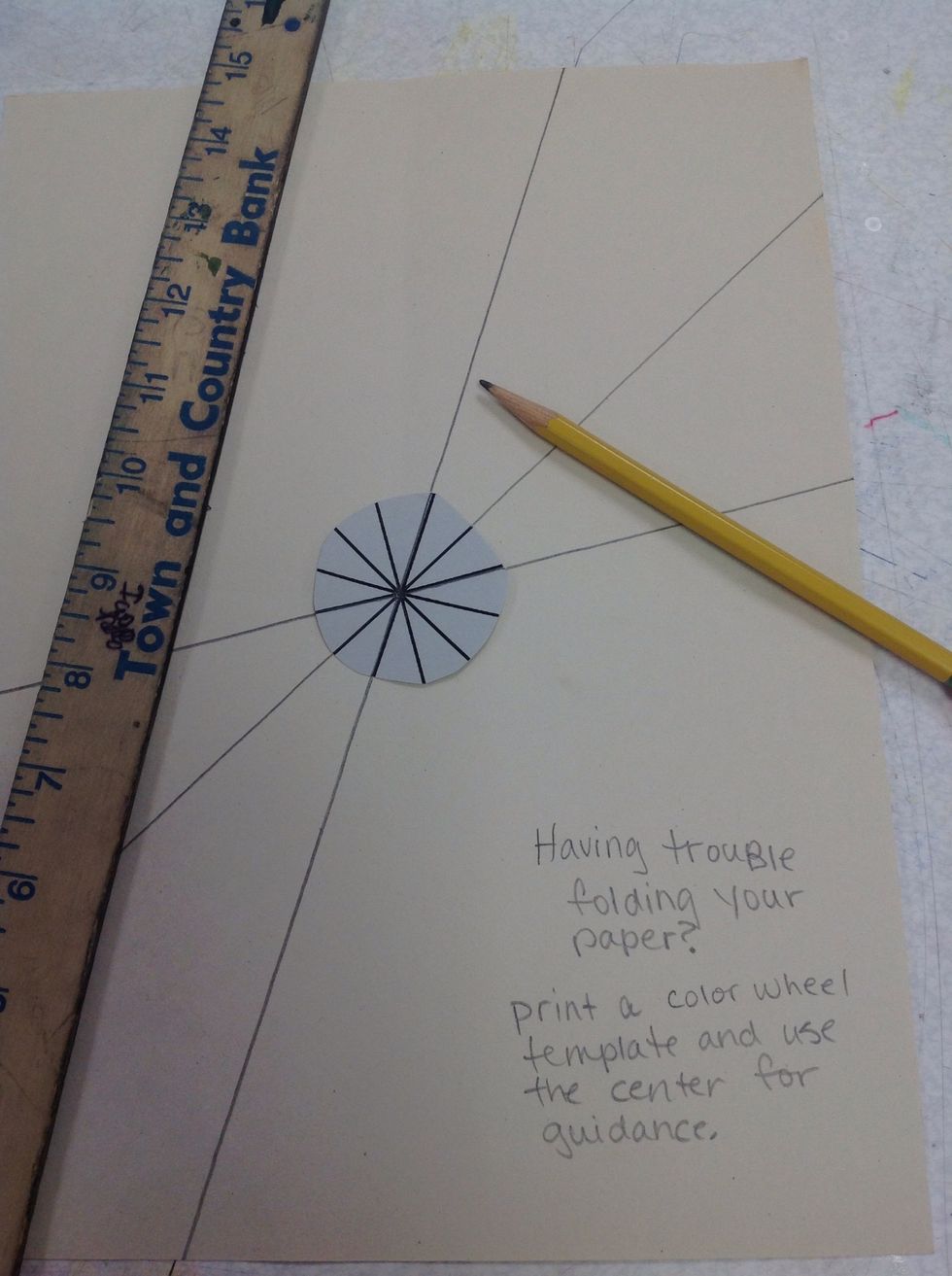 How to paint a color wheel using primary colors. - B+C Guides