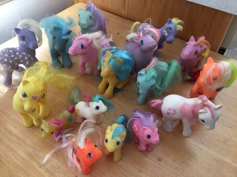 How to clean vintage my little pony toys - B+C Guides