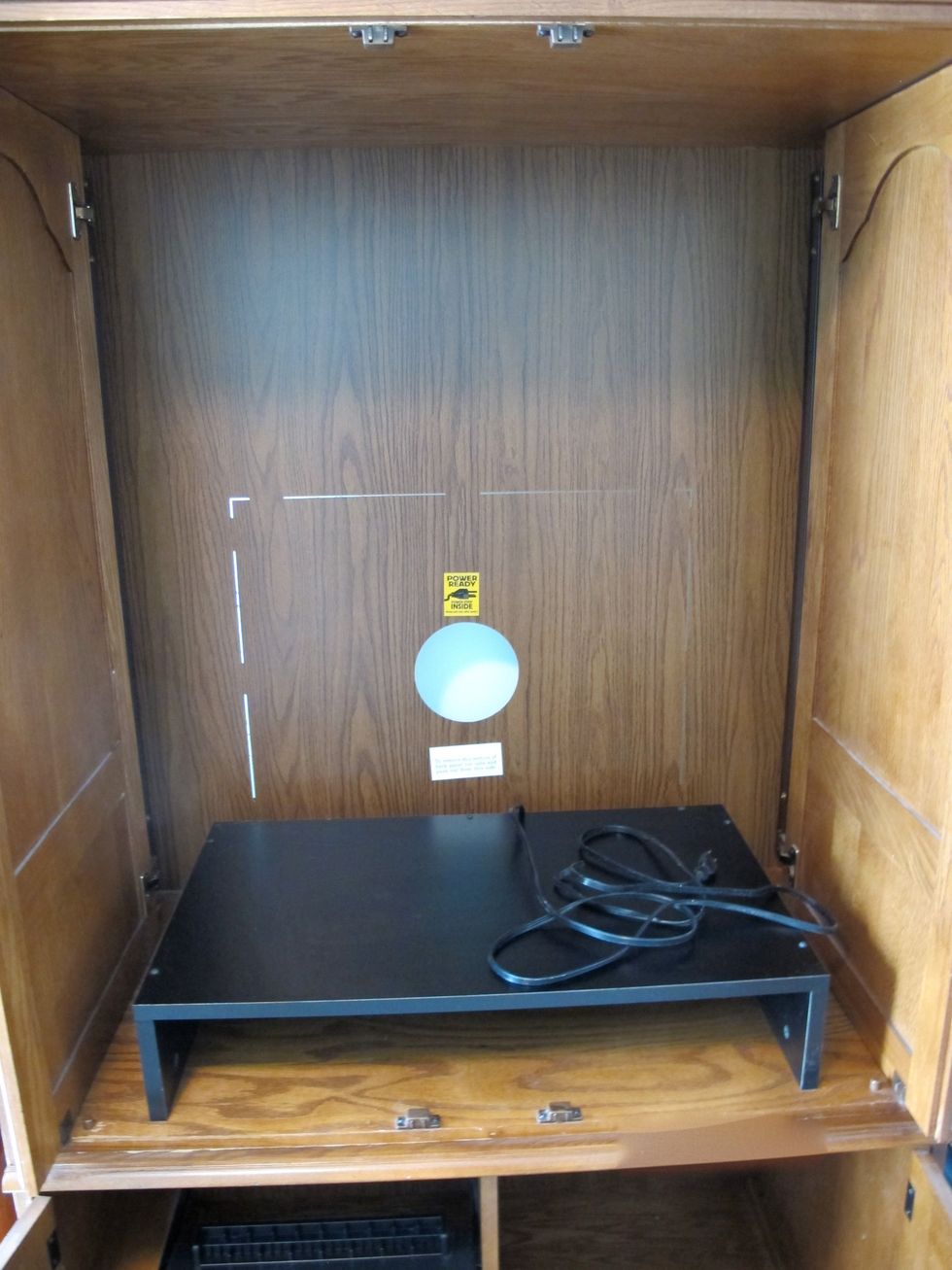 How to re-purpose an old entertainment center - B+C Guides