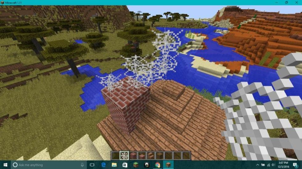 How to make a roof and chimney in minecraft - B+C Guides