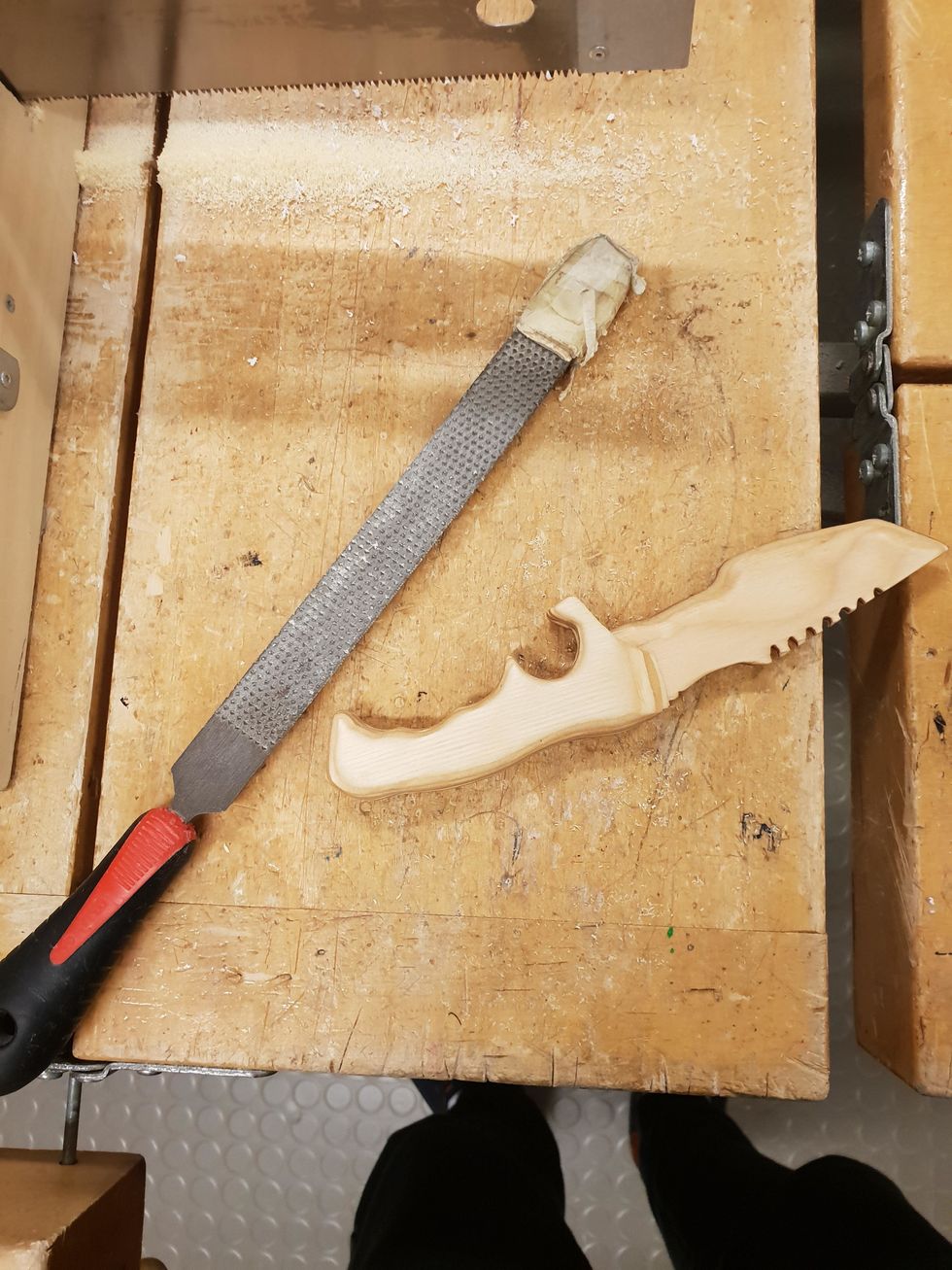 Nu Ska Du Börja Slipa Med Sand Papper Och En Fil Bc Guides