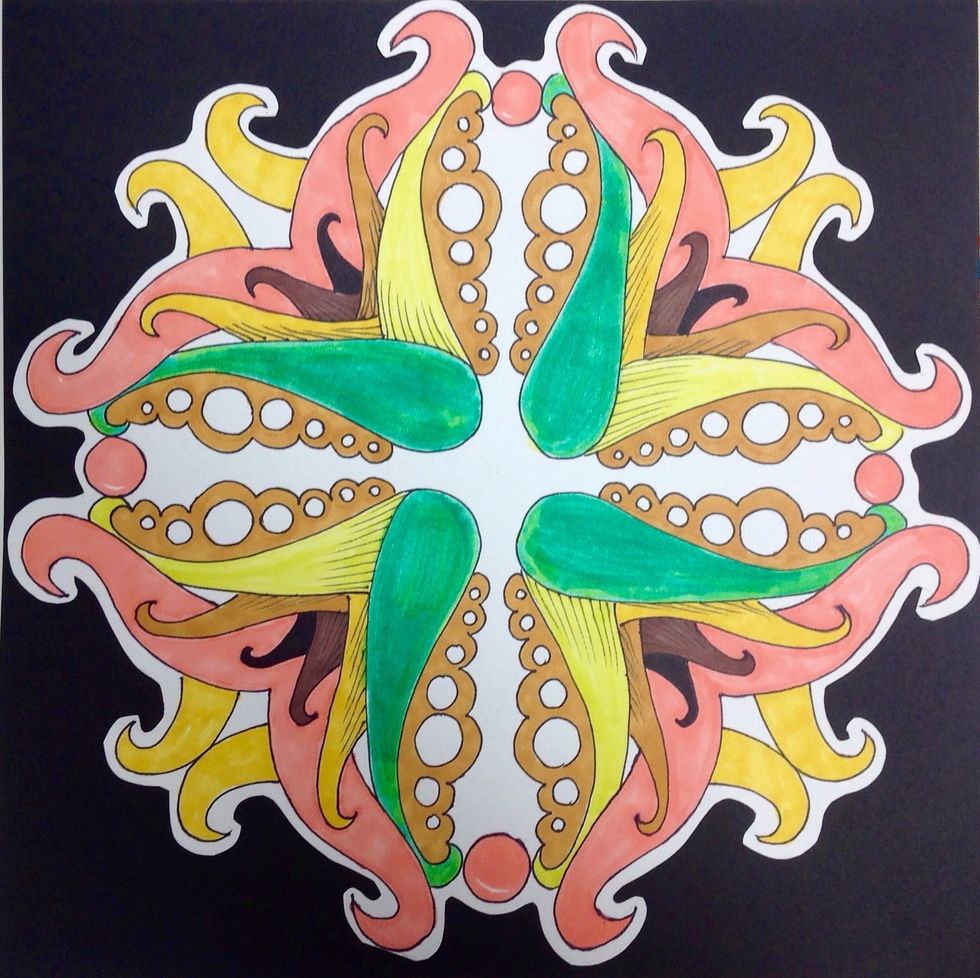 How to draw a kaleidoscope - B+C Guides