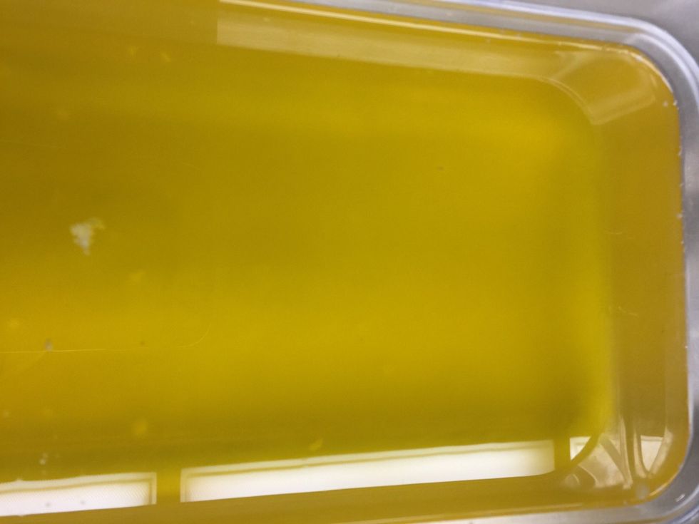 Gently pour the perfectly clear butter into a clean container leaving ...