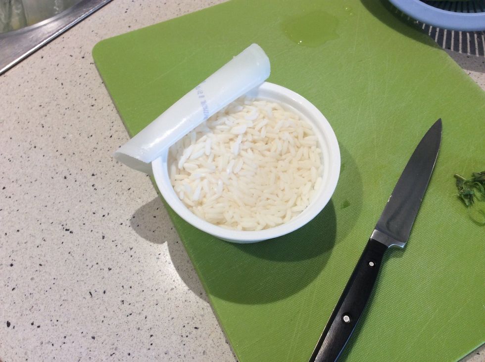 26.) Microwave a cup of Jasmine rice for one minute. - B+C Guides