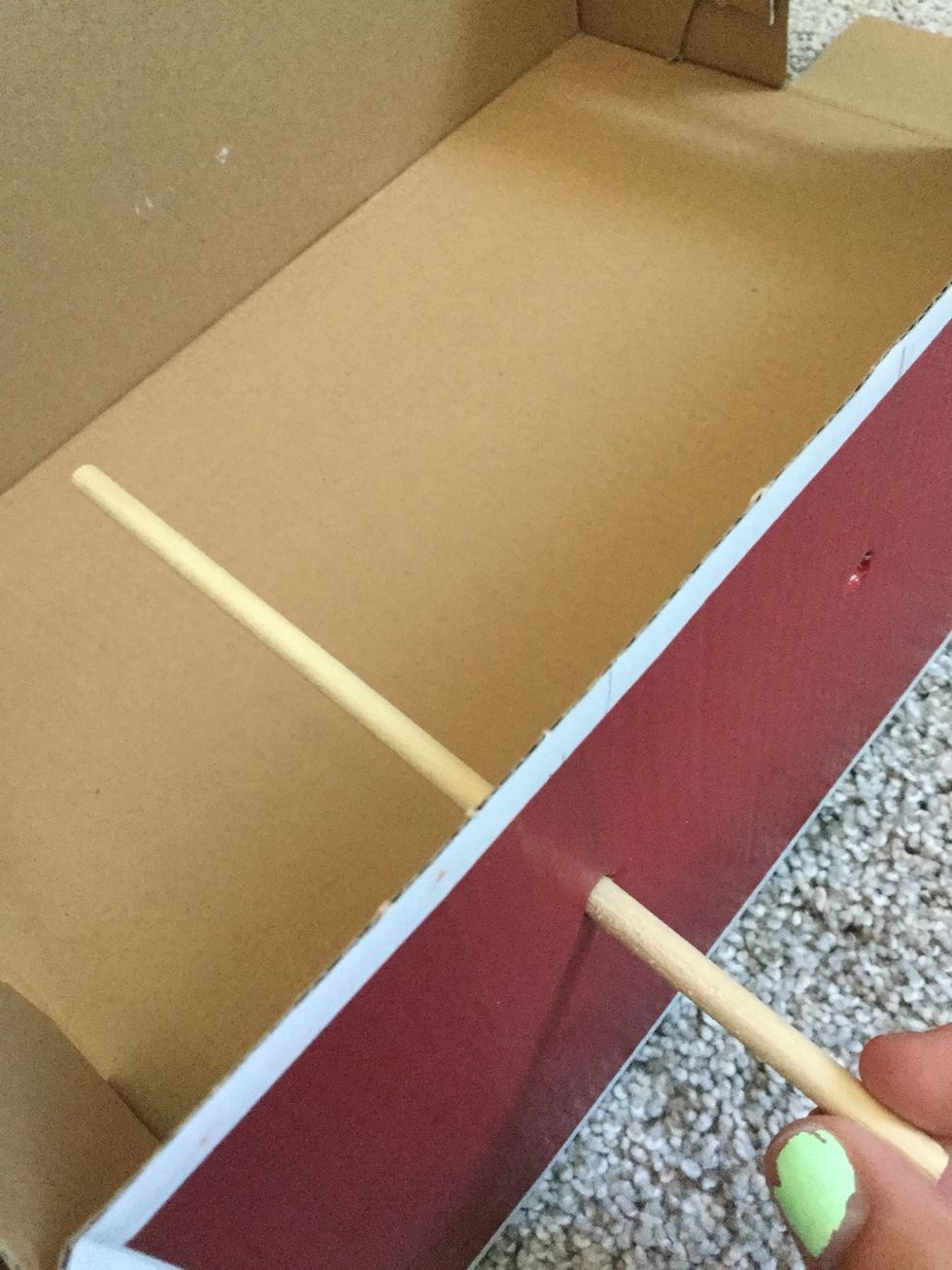 How to make a foosball game out of a shoebox - B+C Guides