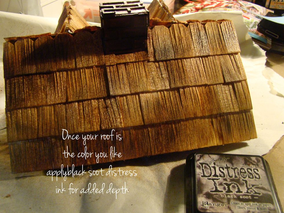 How to create paper mache gingerbread house - B+C Guides