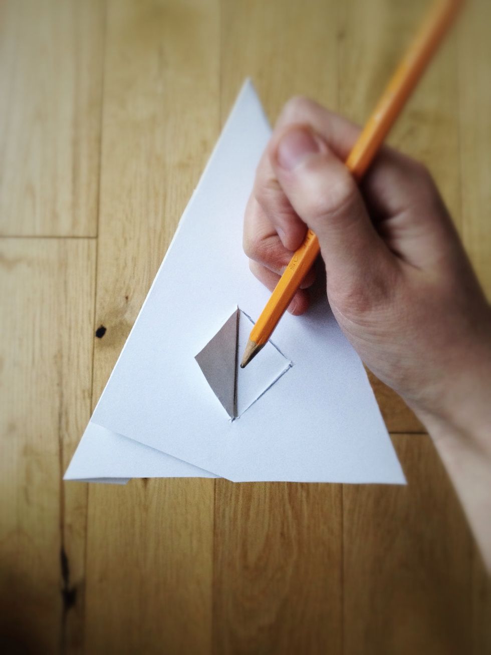 How to make origami paper iphone facetime & video stand - B+C Guides