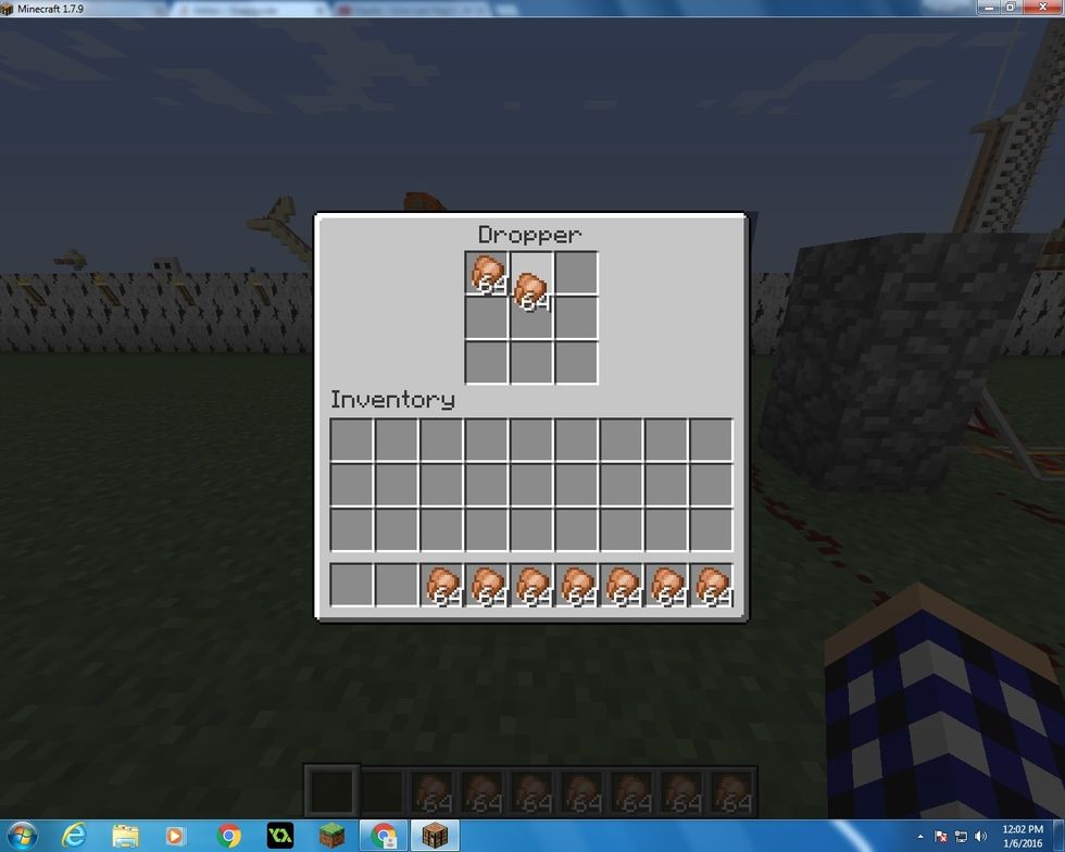 How to make an automatic redstone dropper! - B+C Guides