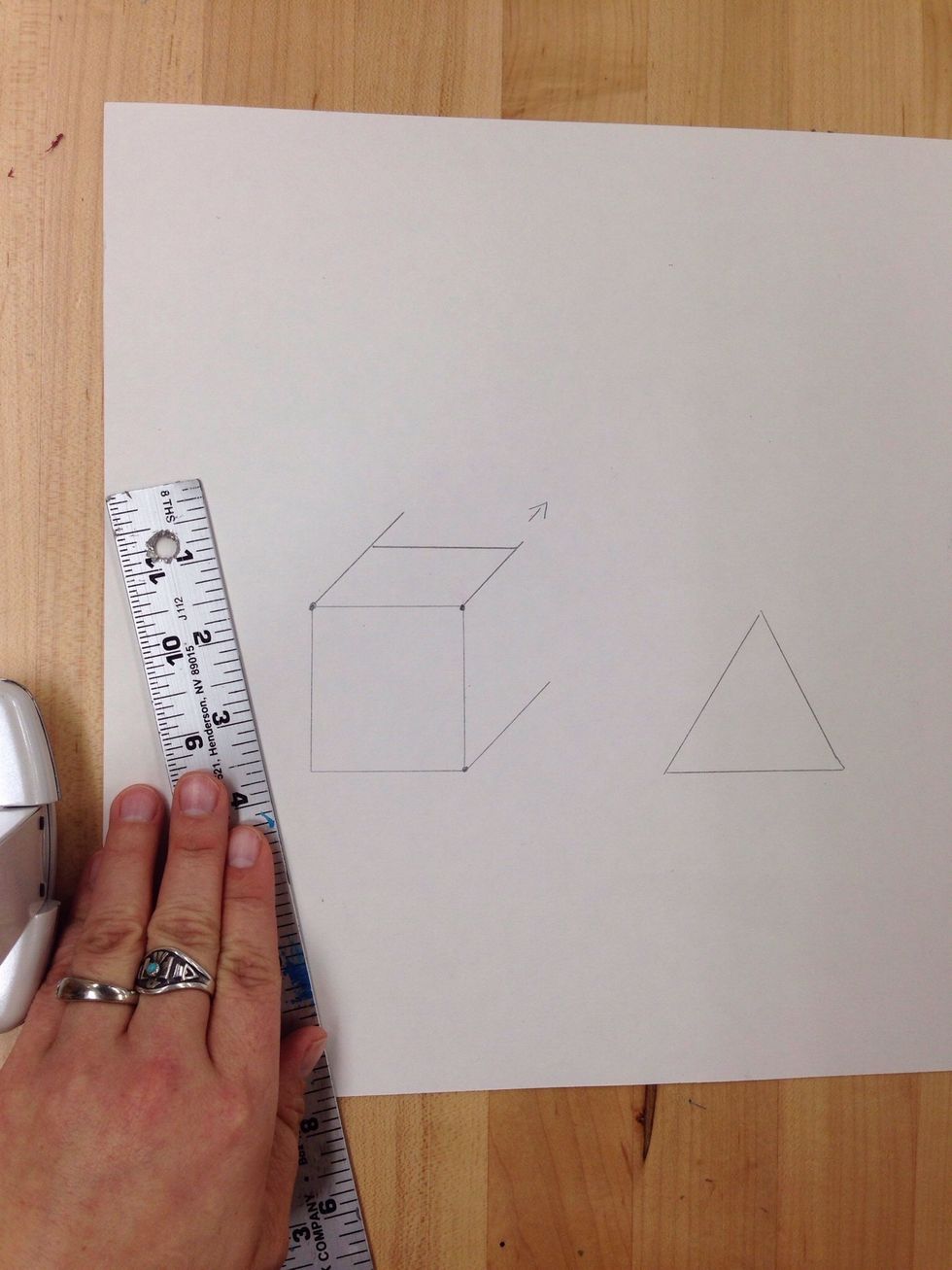 How to draw 3-dimensional shapes. - B+C Guides