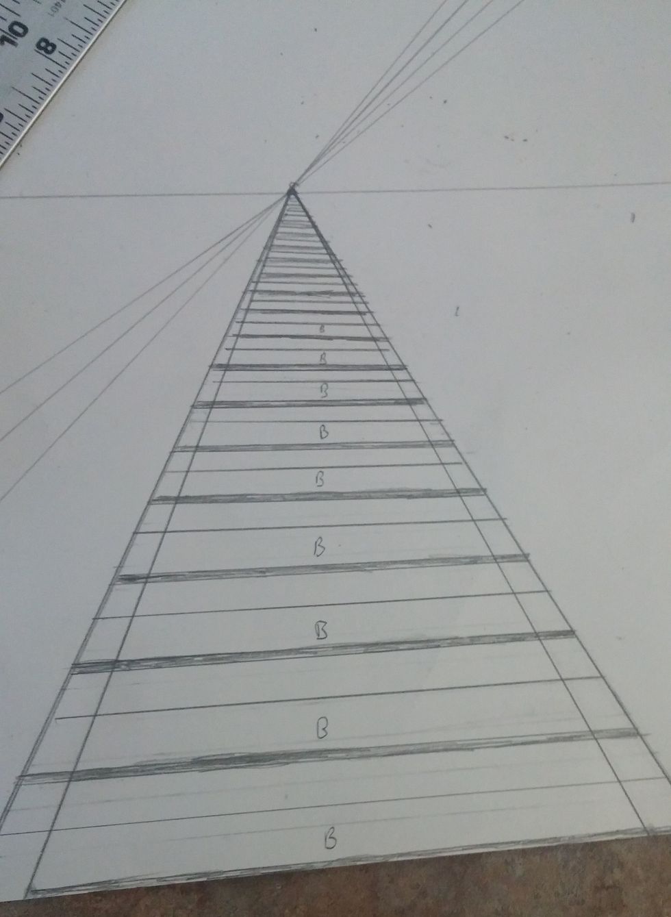 How to draw a 1-point perspective railroad - B+C Guides