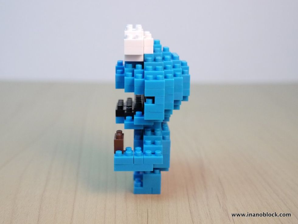 How to build cookie monster with nanoblock - B+C Guides