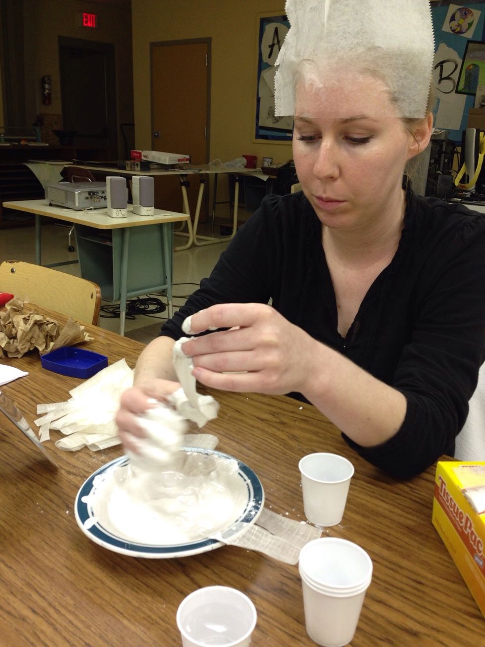 How to make plaster masks - B+C Guides