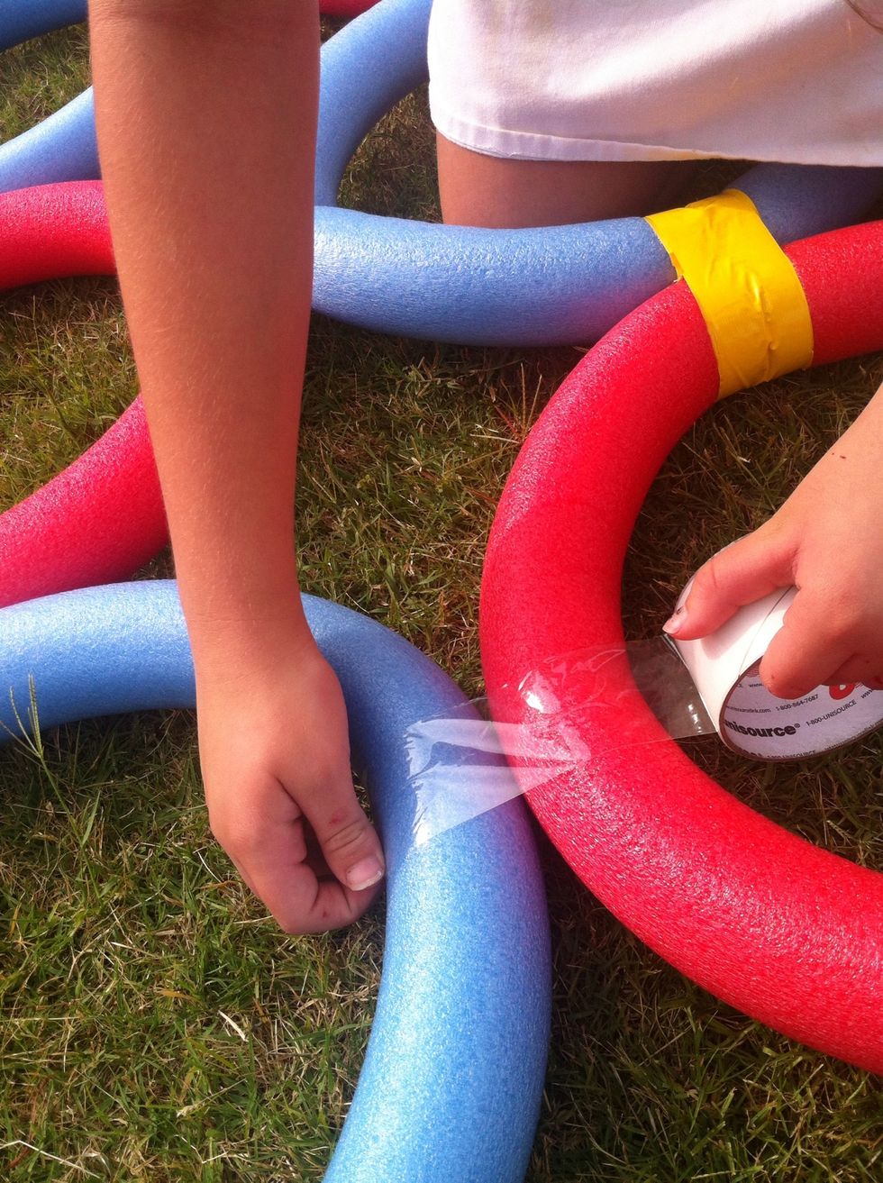 How to make a javelin throw carnival game - B+C Guides