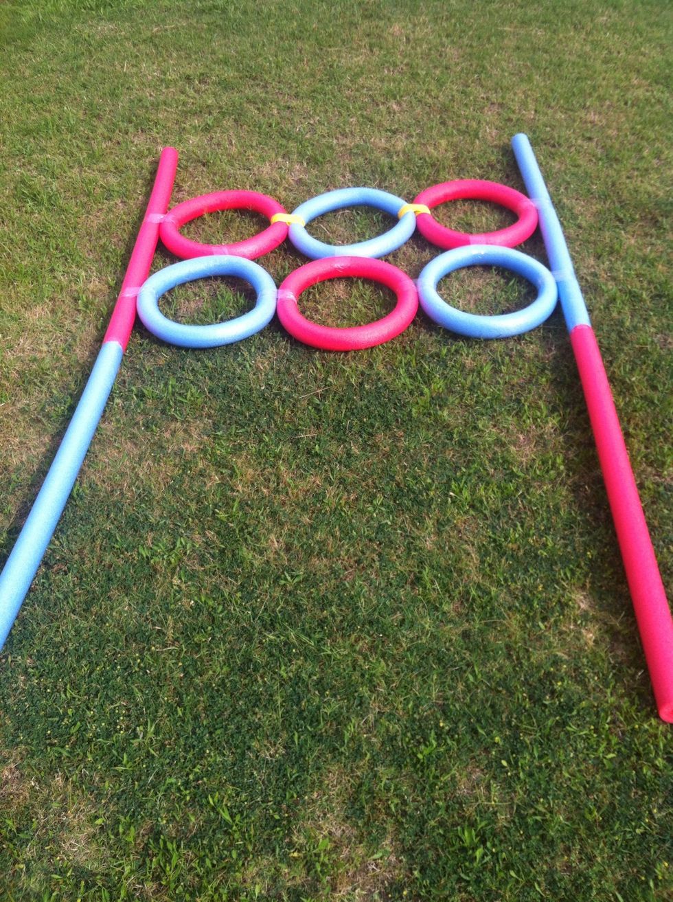 How to make a javelin throw carnival game - B+C Guides