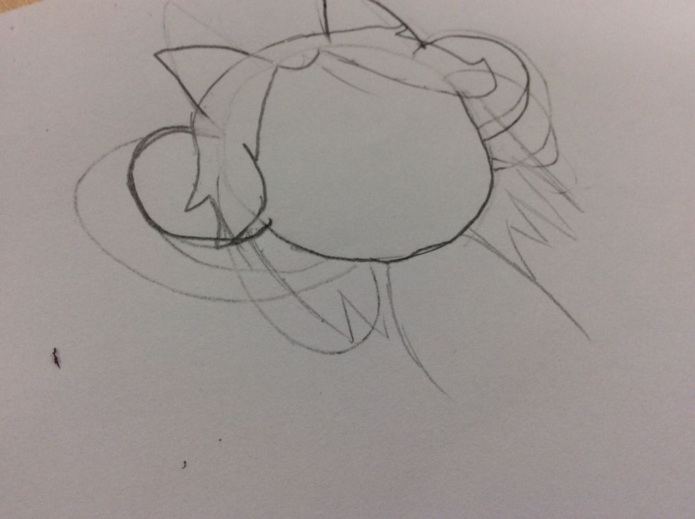 How to draw a cute temmie - B+C Guides